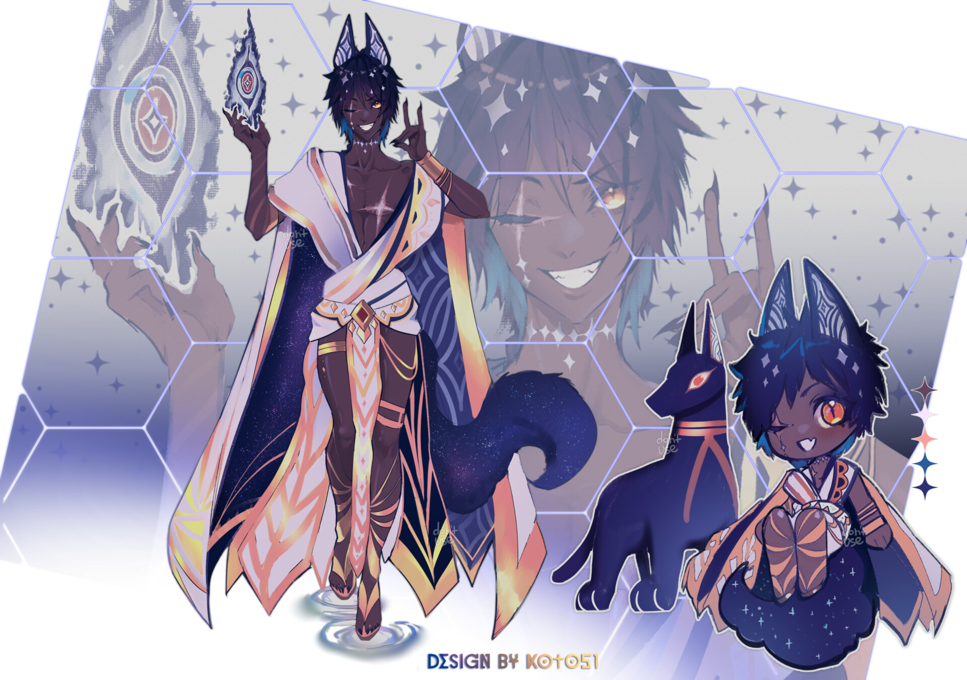 ArtStation - Work on the "Servant of Anubis" design