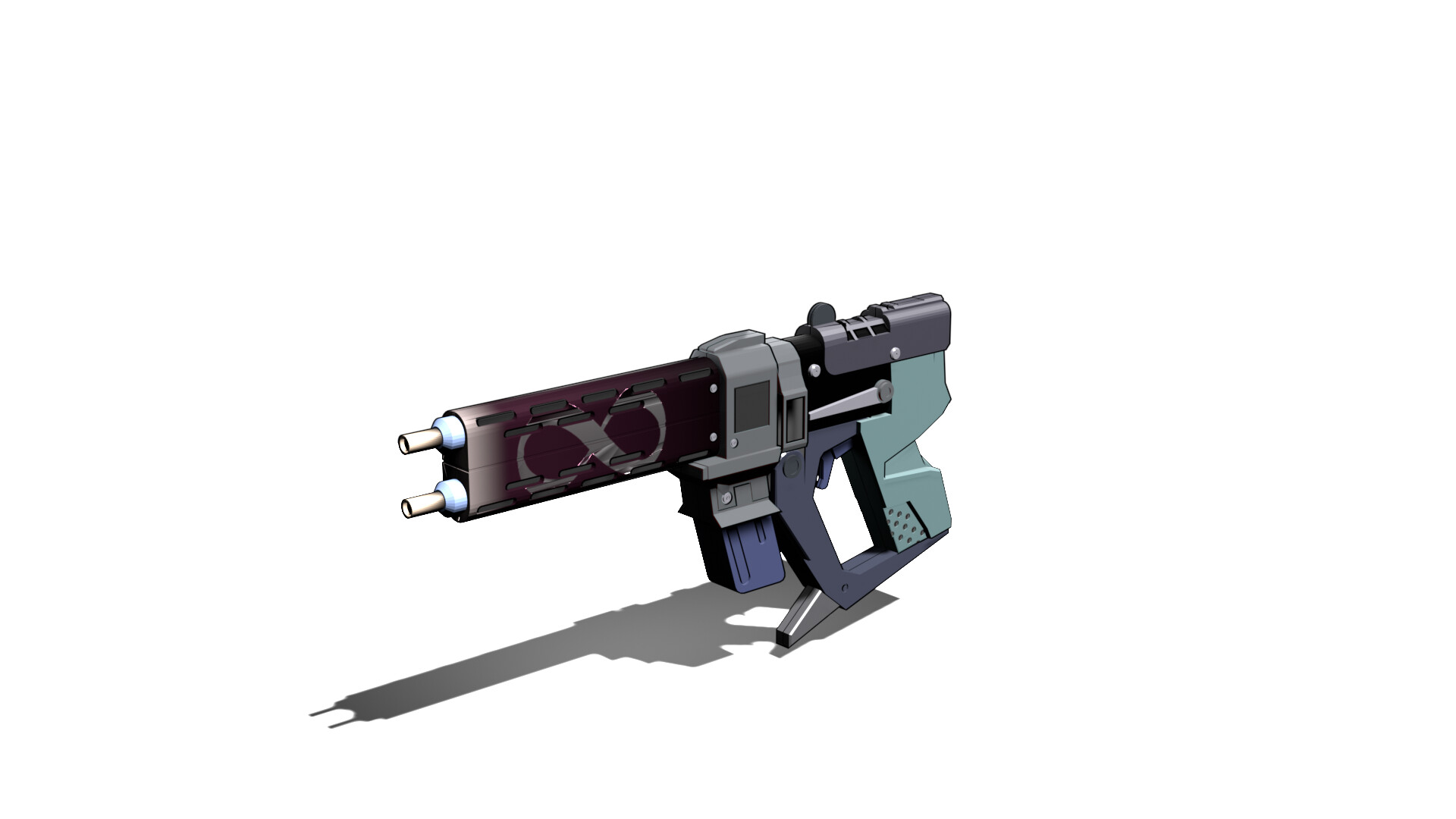 ArtStation - Rapid Infinity Pistol: Borderlands 2