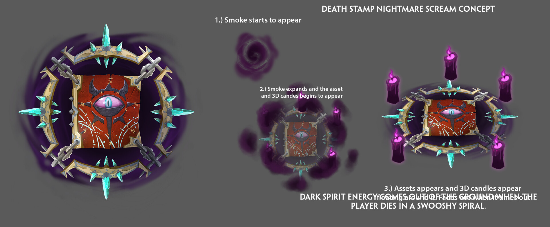 Reilly Gray - Even more SMITE Icons and some VFX concepts