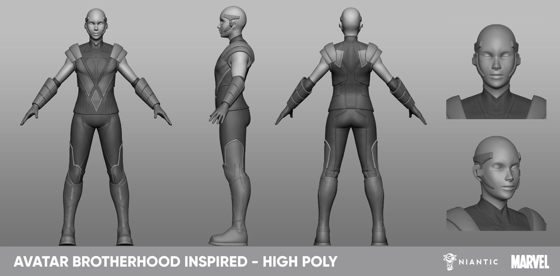 Taolun Guo - Marvel World of Heroes: X-Men Brotherhood Avatar Costume