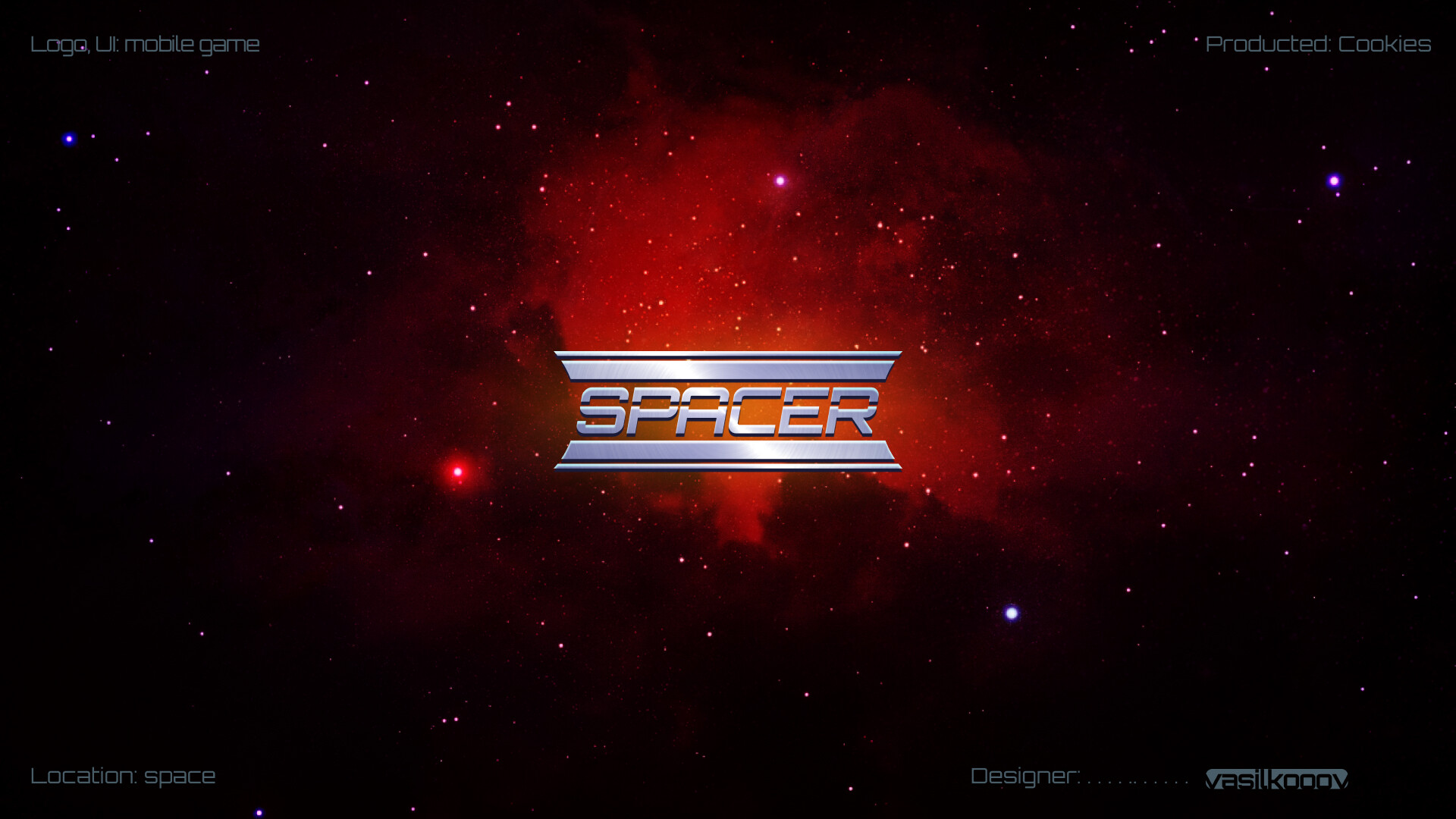 ArtStation - Logo, Space Mobile Game