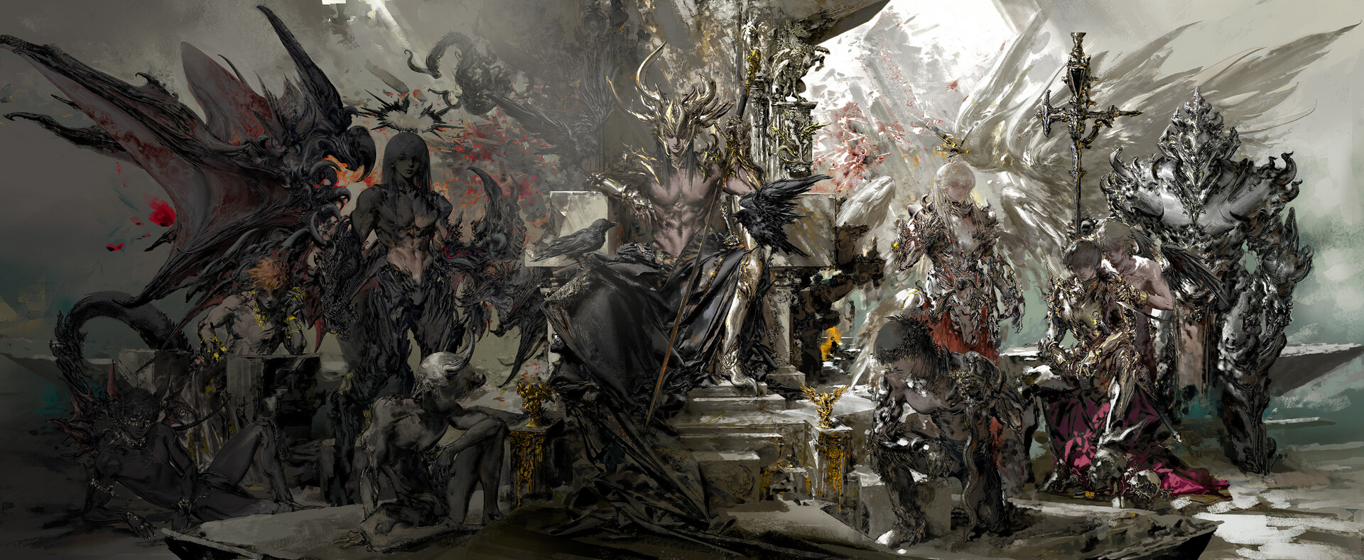 ArtStation - The demon lords in the Ars Goetia