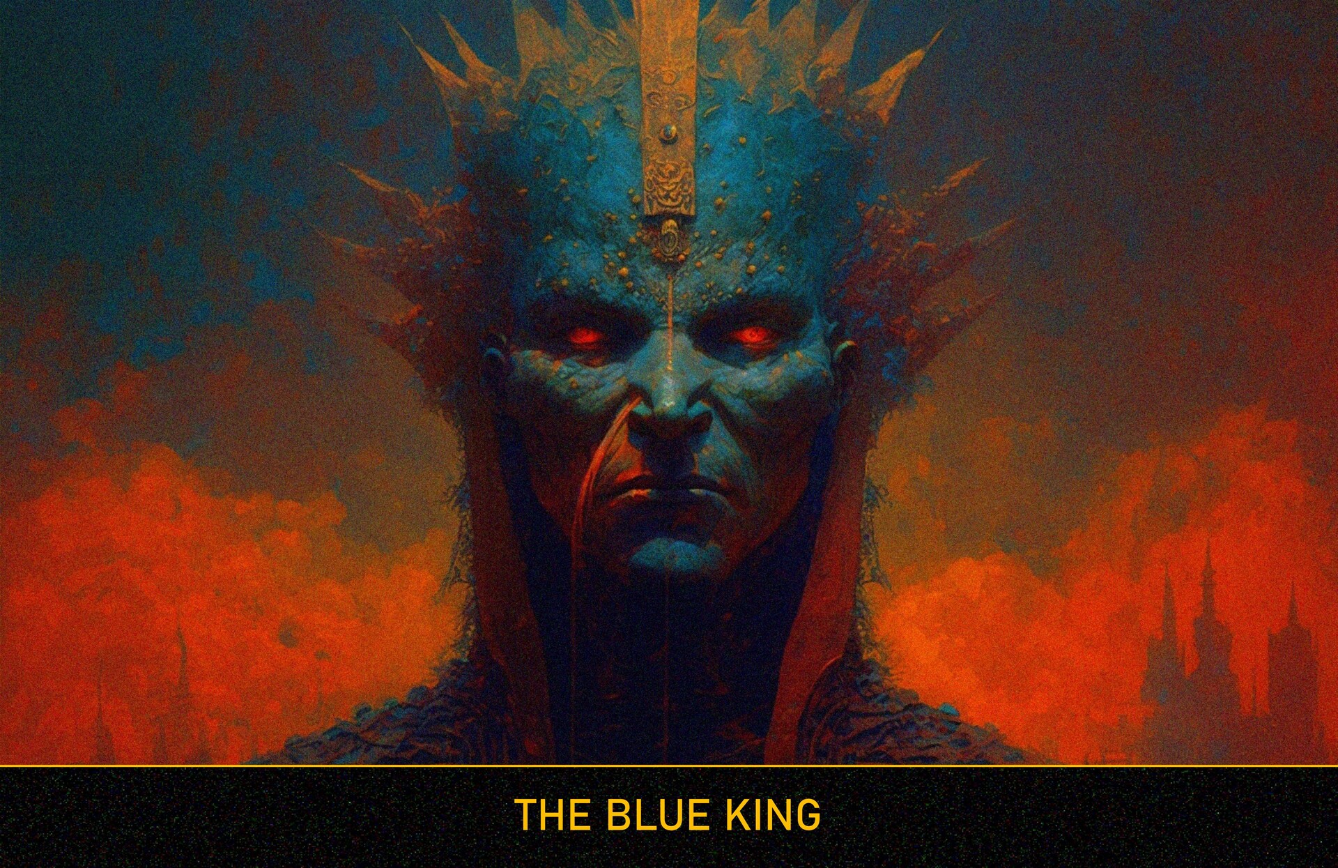 ArtStation - THE BLUE KING