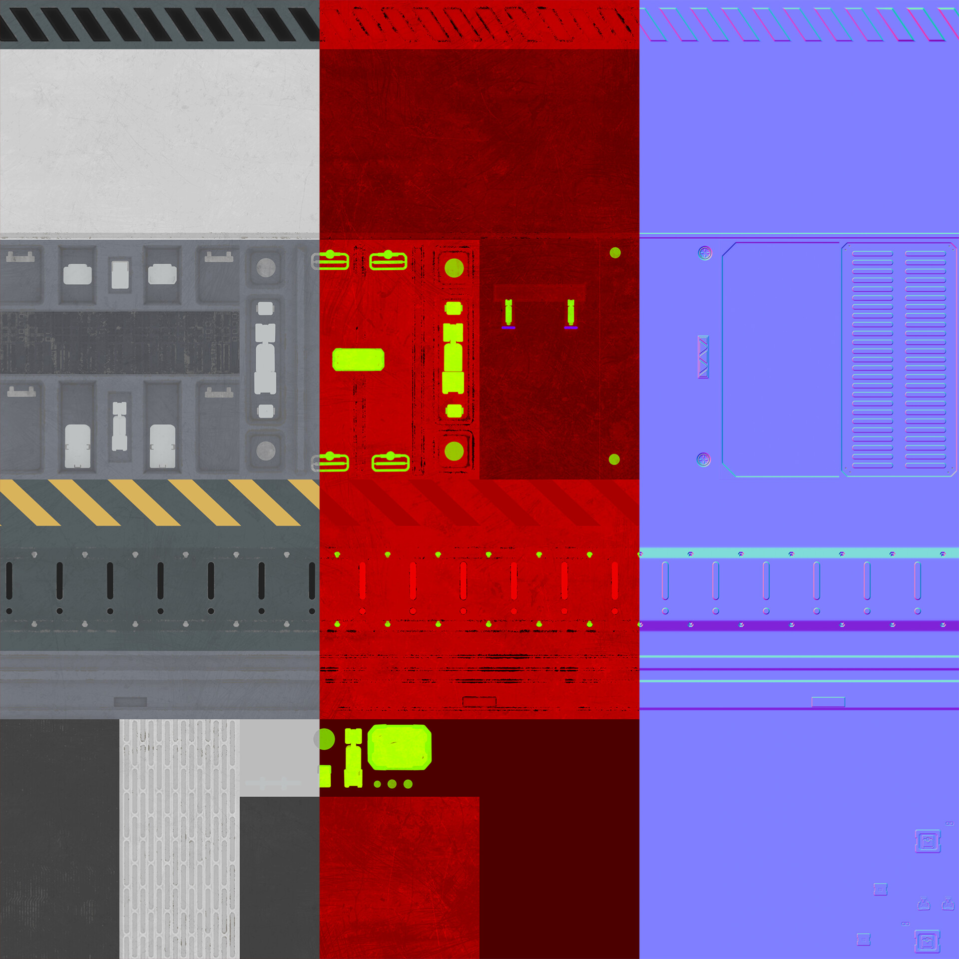 Luc Jalbert - Advanced Trim Sheet Tutorial Result