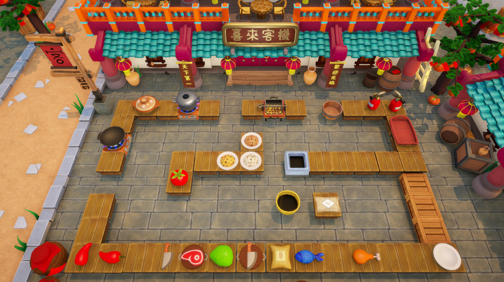 ArtStation - "Chinese Cooking Game Assets Creation"