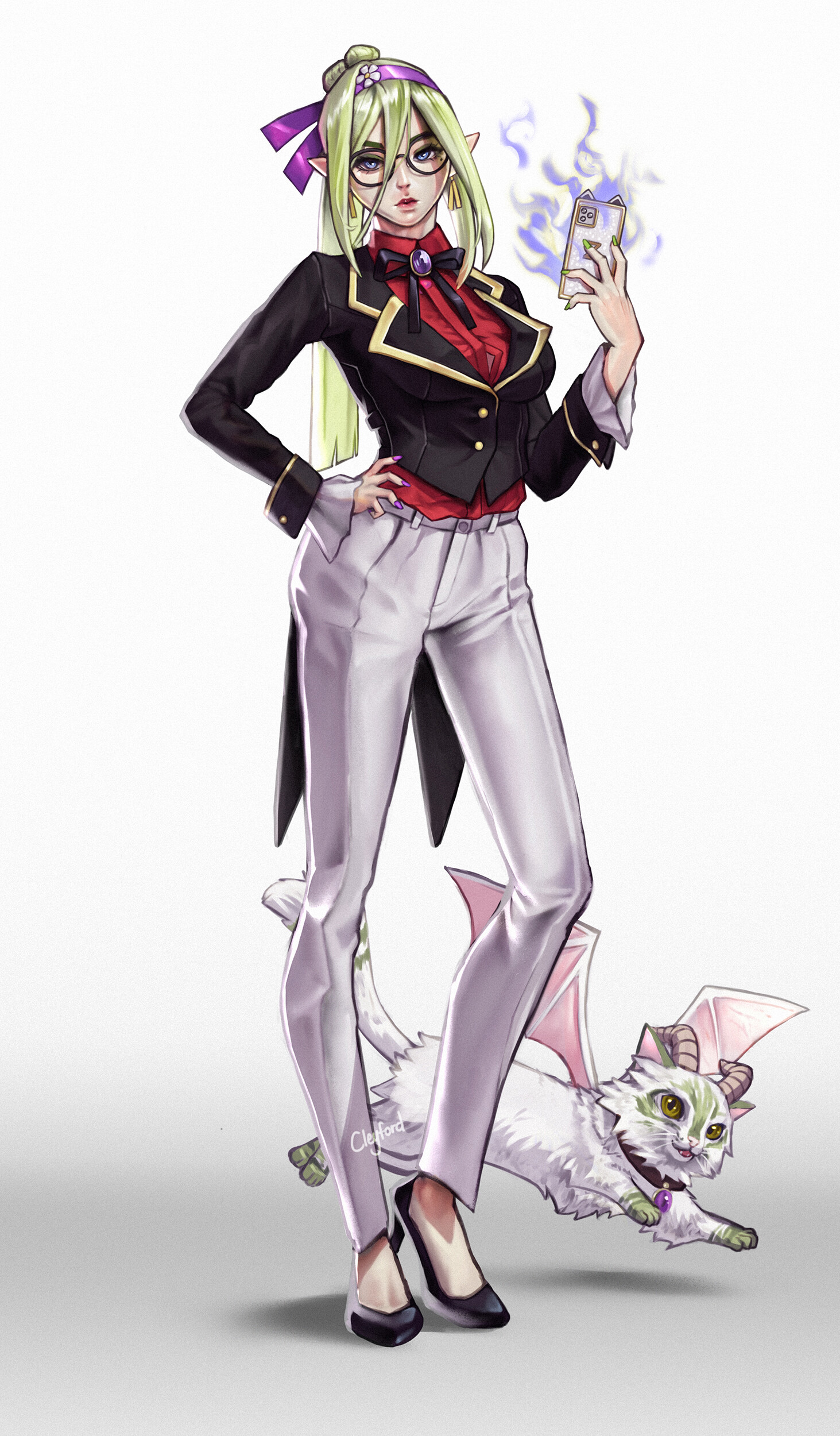 ArtStation - Zanna the Elf Witch