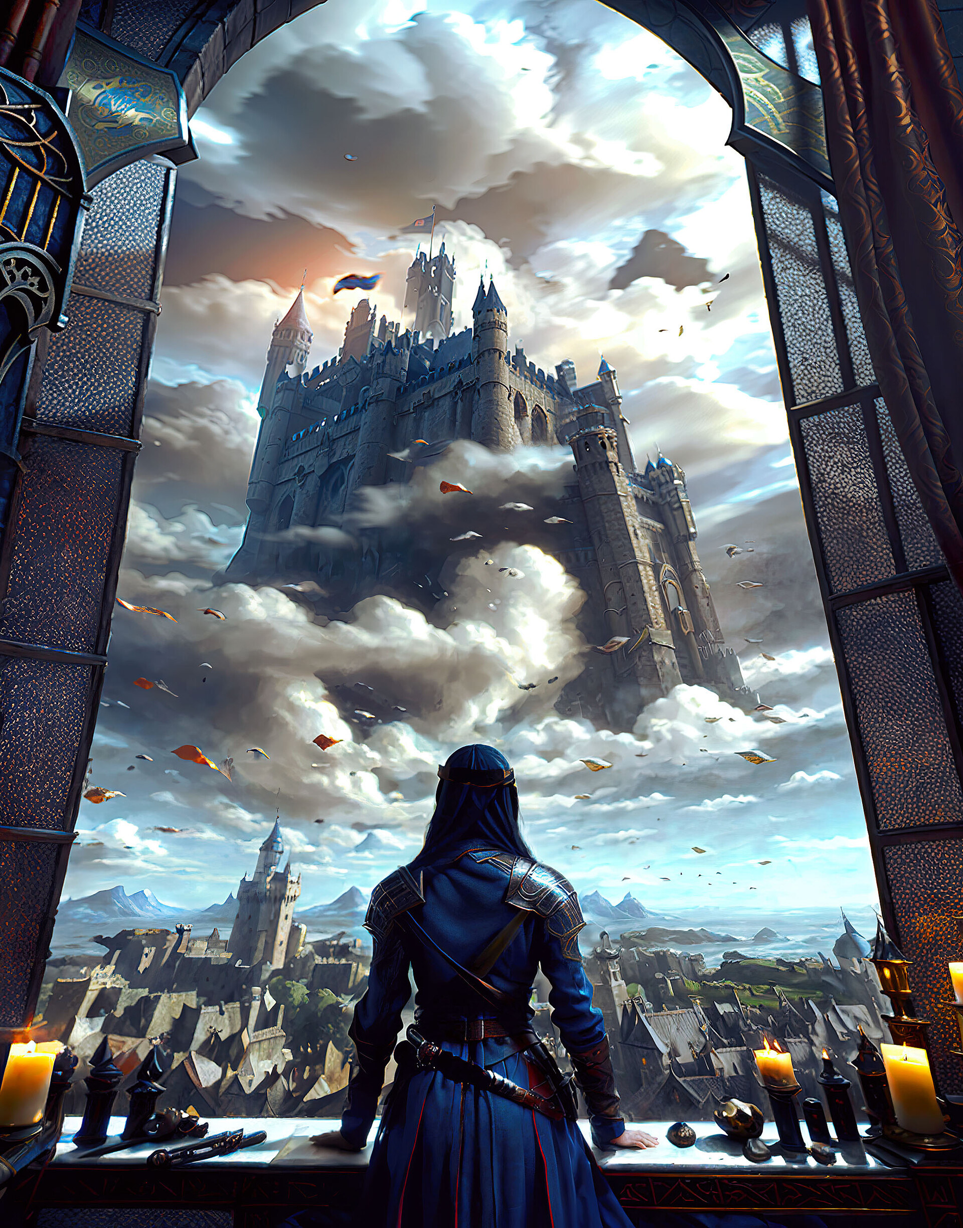 ArtStation - King's Flying Castle