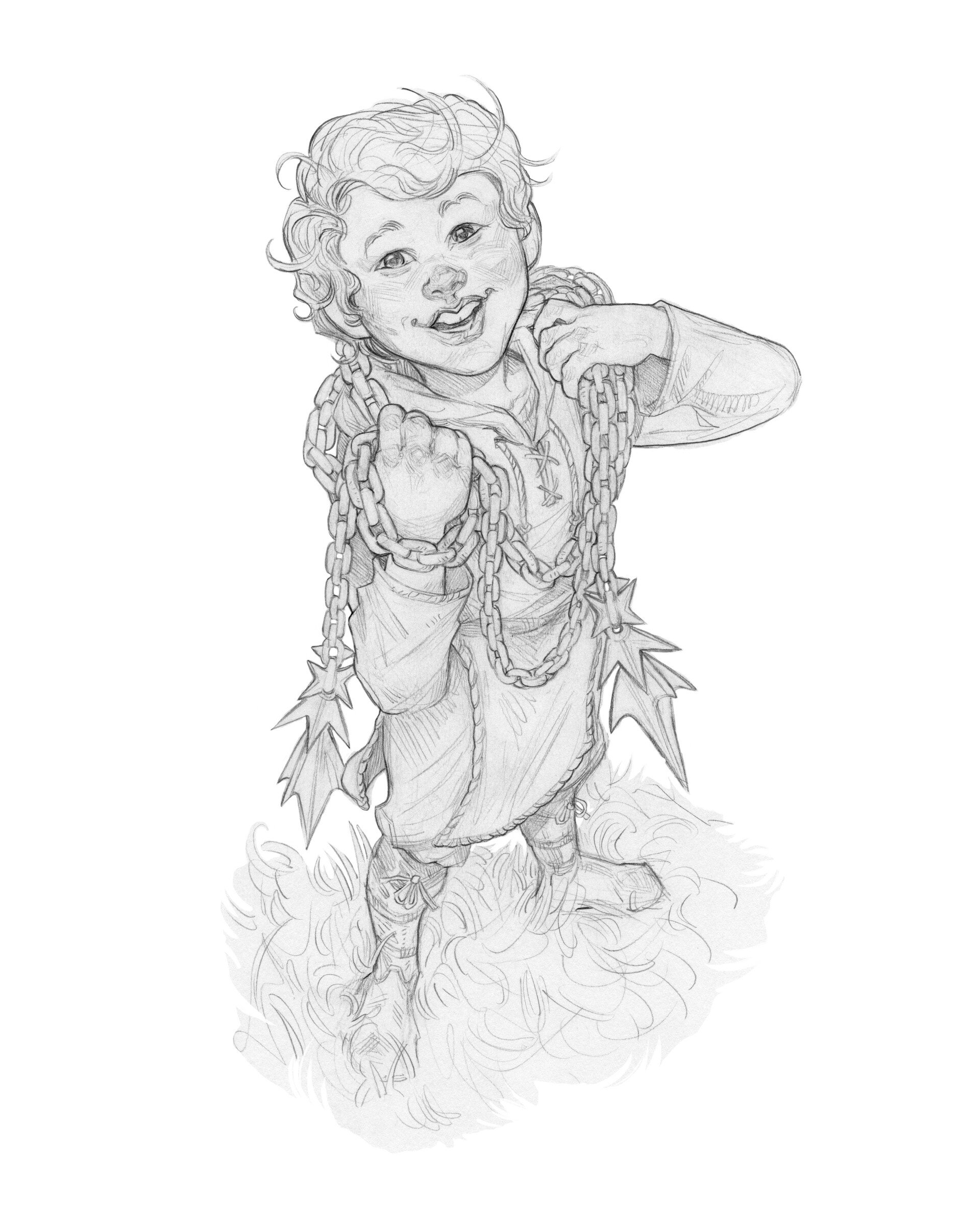 Alexandria Farrar - Ethan - Pencils