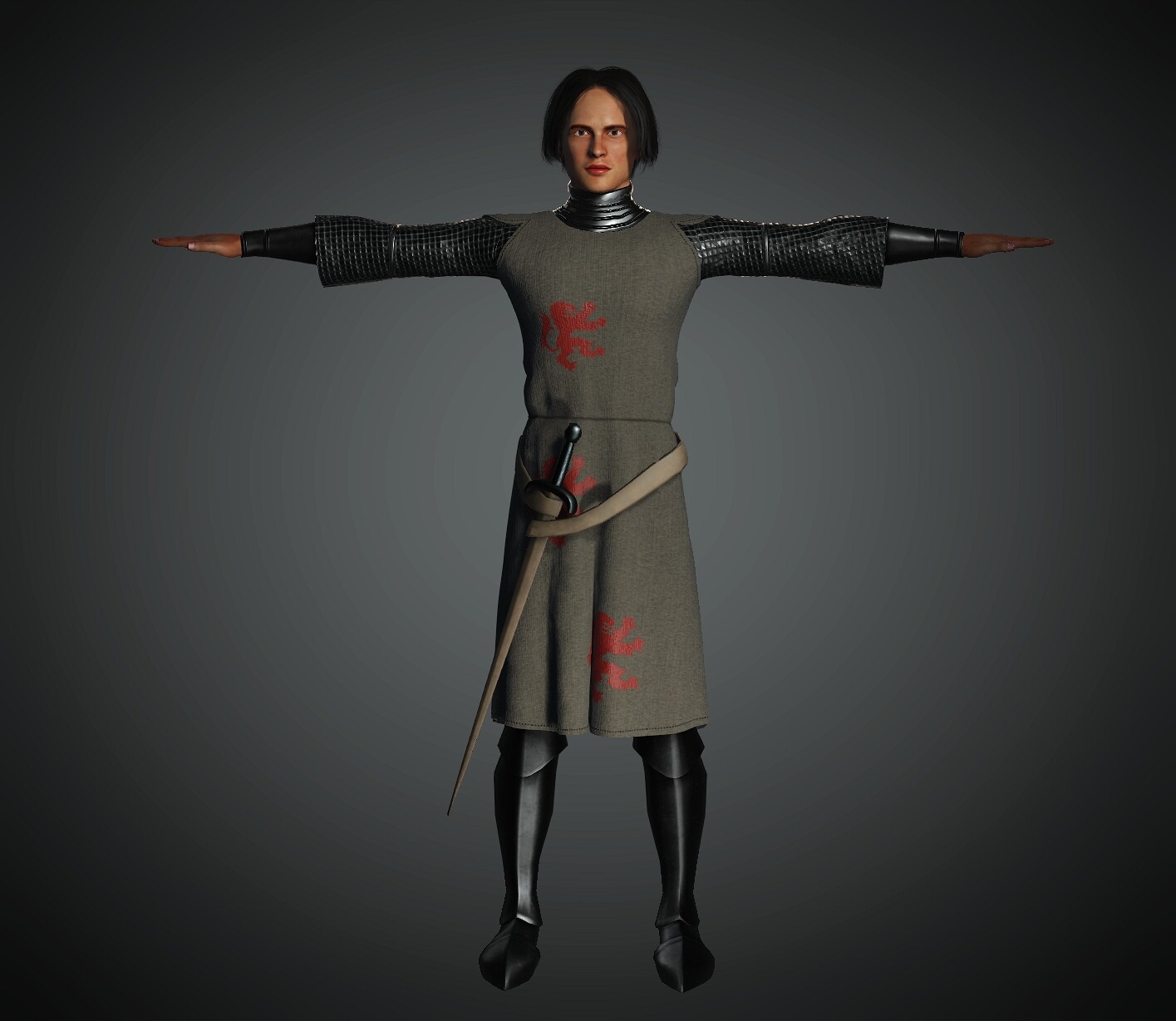 ArtStation - Latin soldier