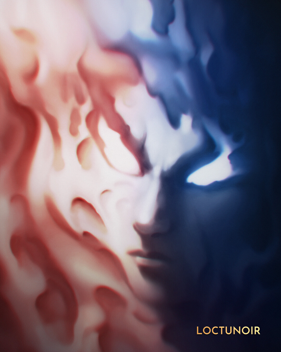 ArtStation - Red and Blue