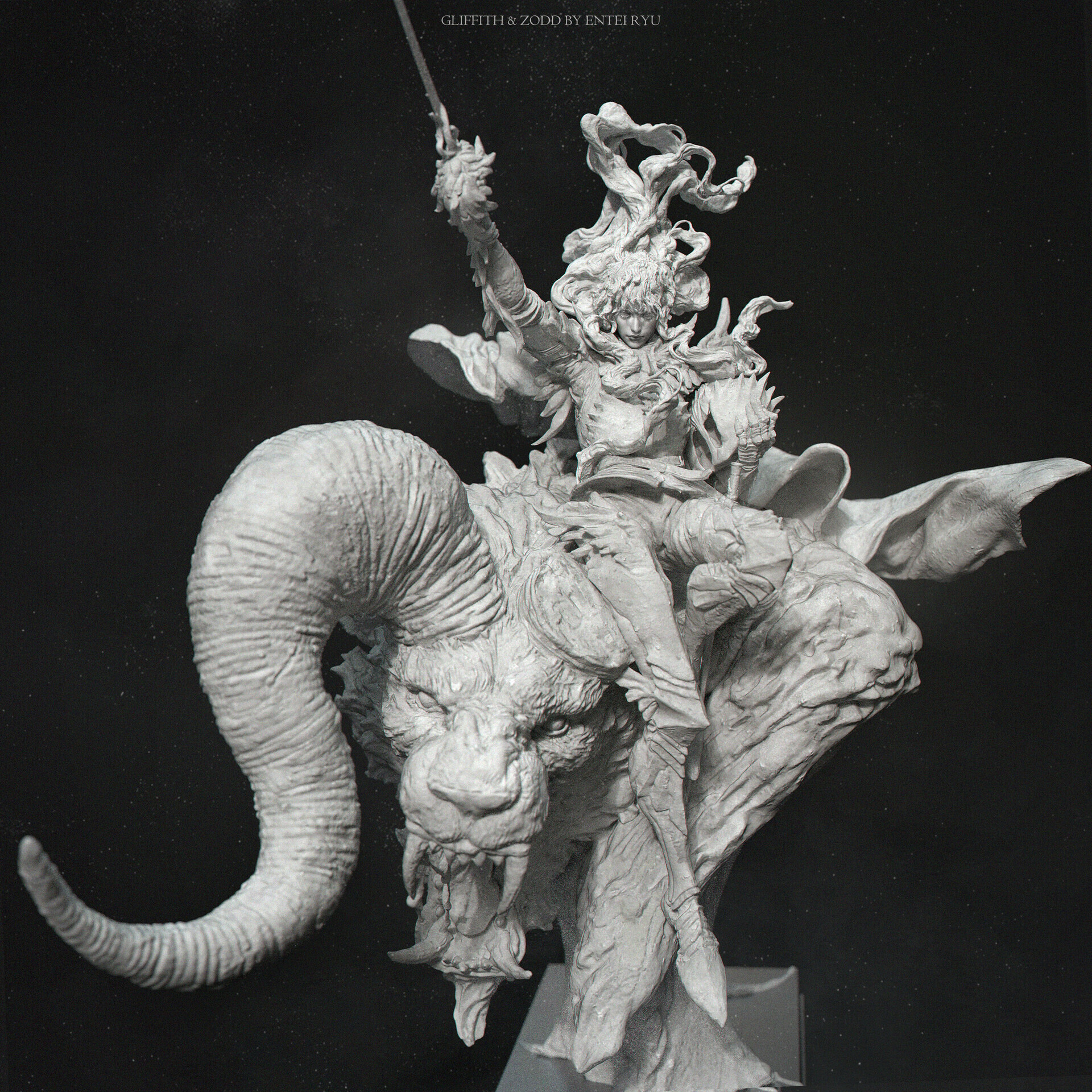 Entei Ryu - BERSERK Sculptures