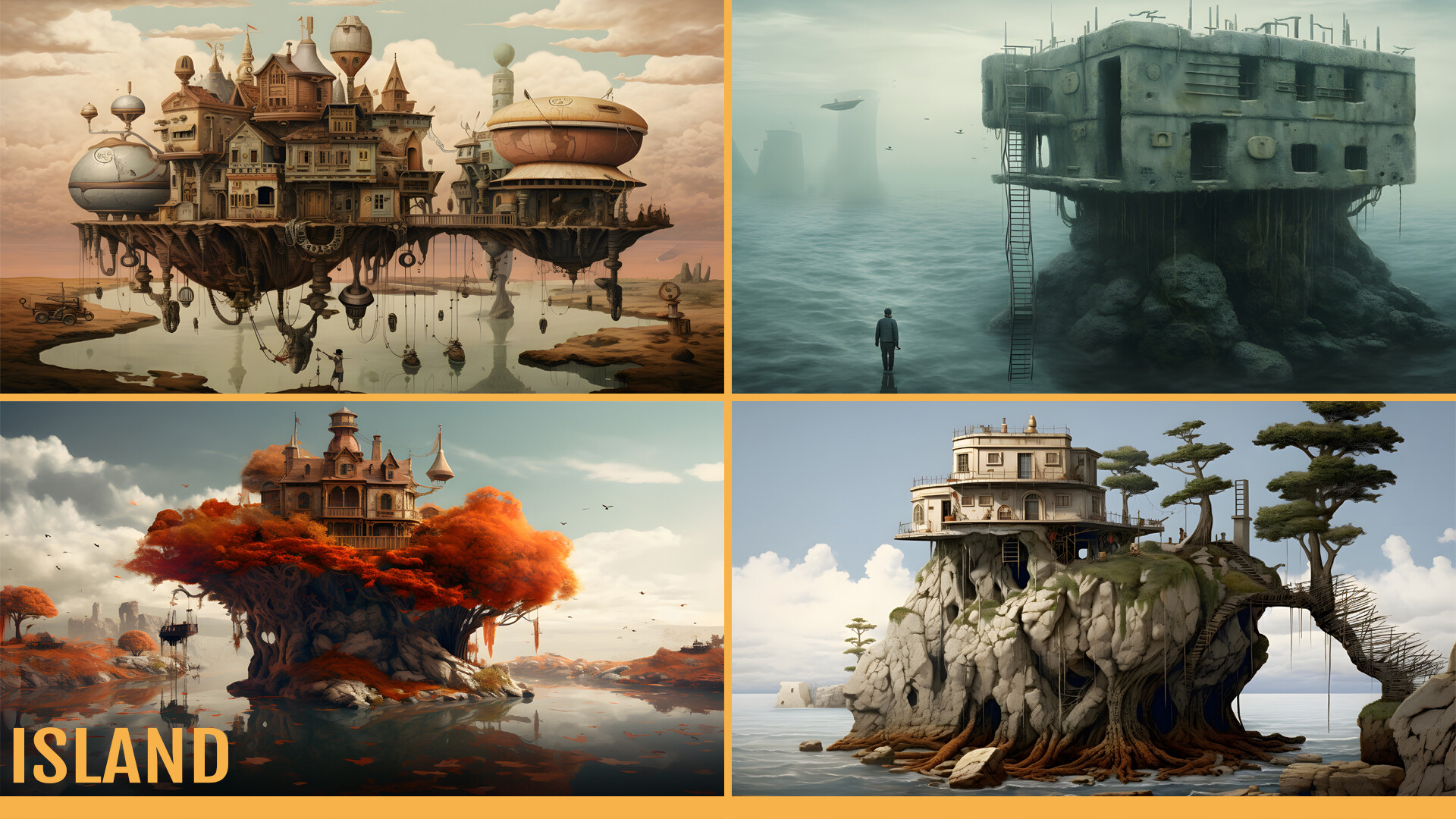 Artificial Dimension - 1200+ Bizarre and peculiar Environments Concept ...