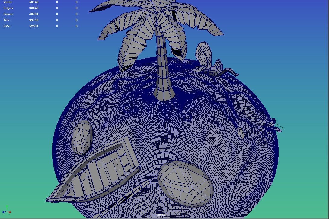 Rodrigo Calderon - Palm tree and Ocean