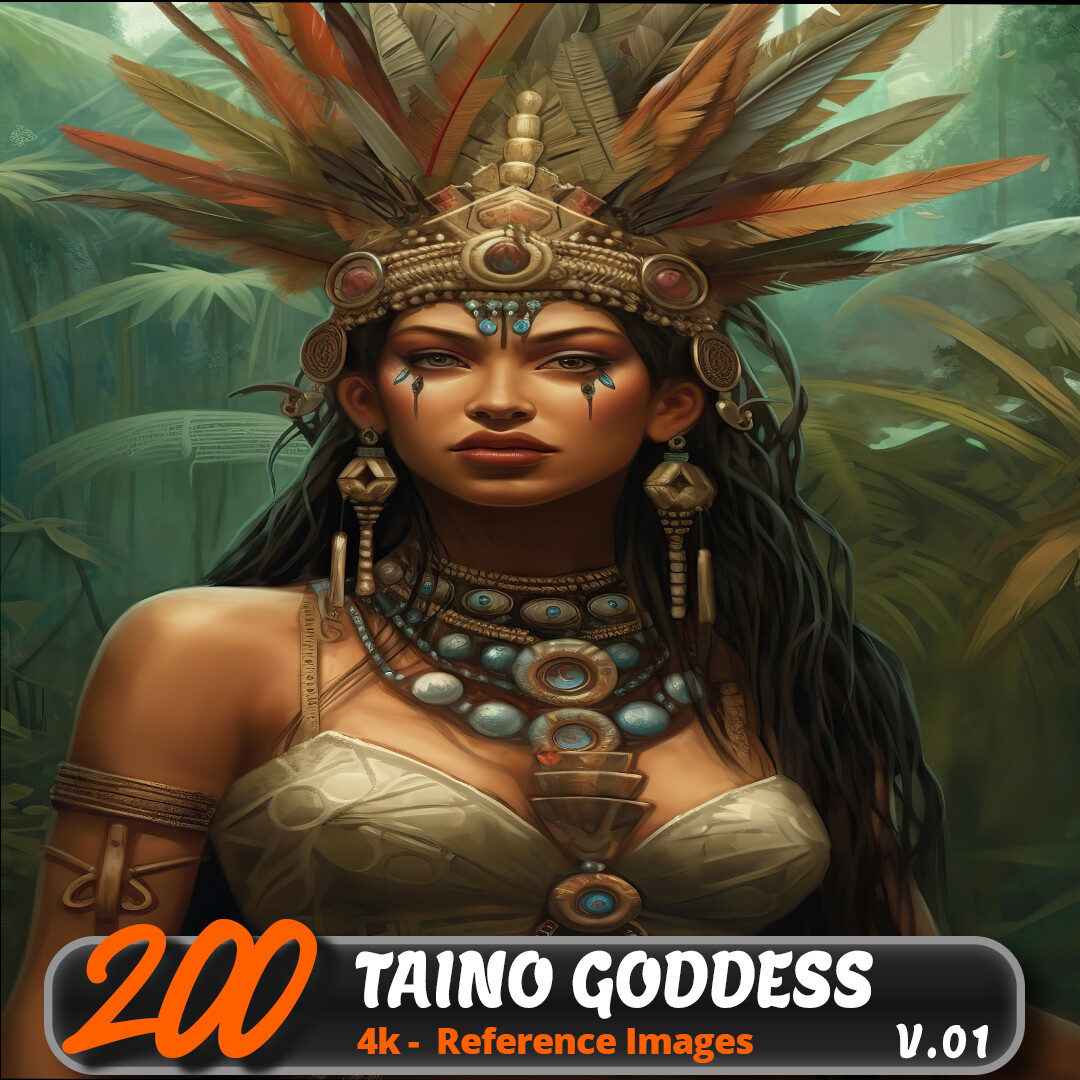 ArtStation - TAINO GODDESS VOL .01/ 4K/ Reference Image