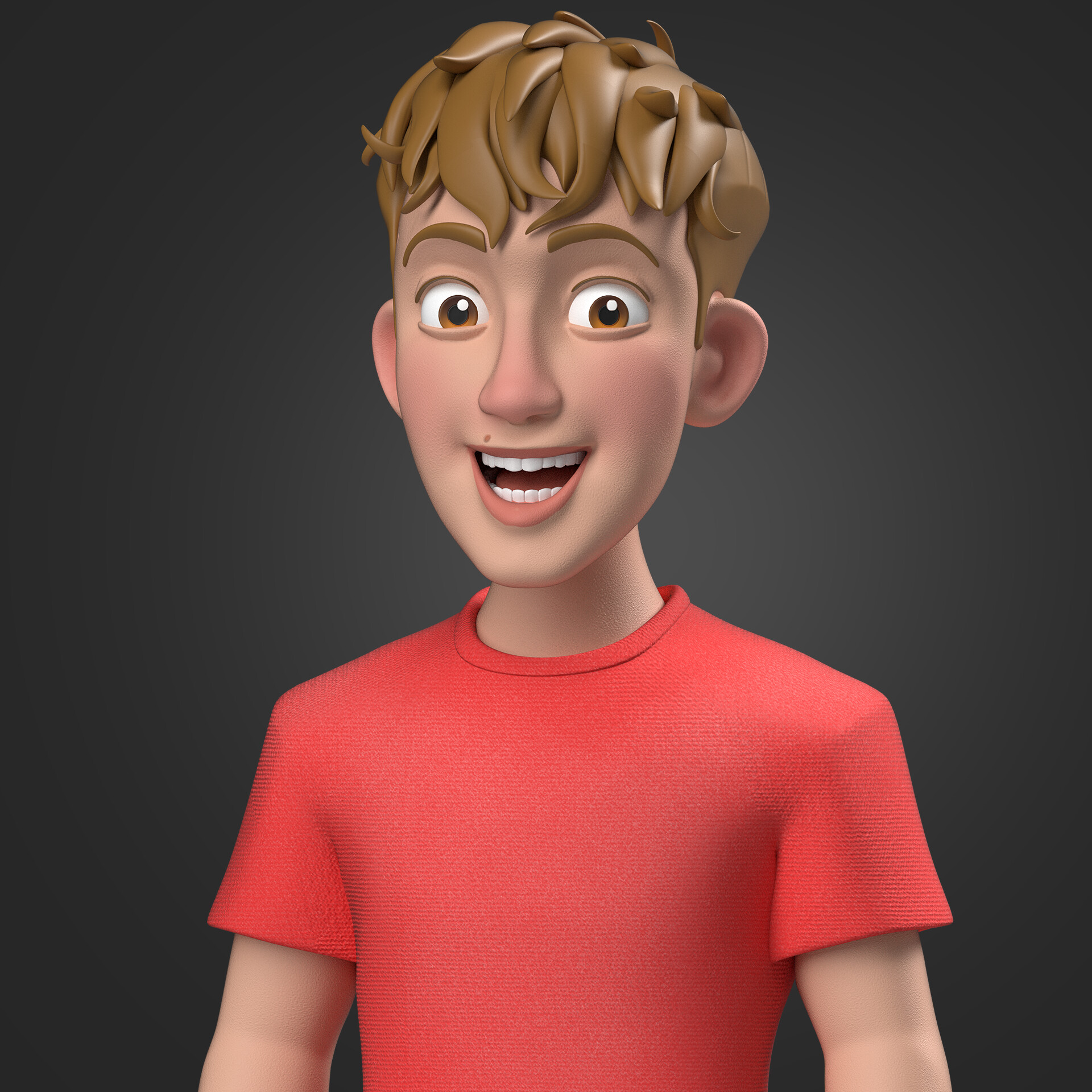 Victor Titanu - 3d cartoon character