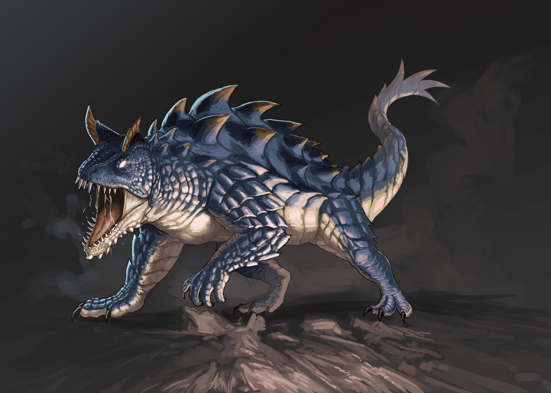 ArtStation - tarasque(dragon)