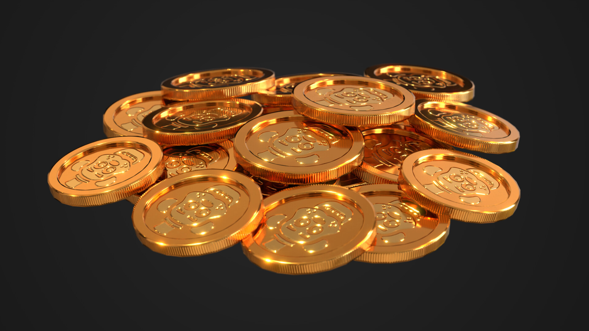 ArtStation - Pile of Faz Coins