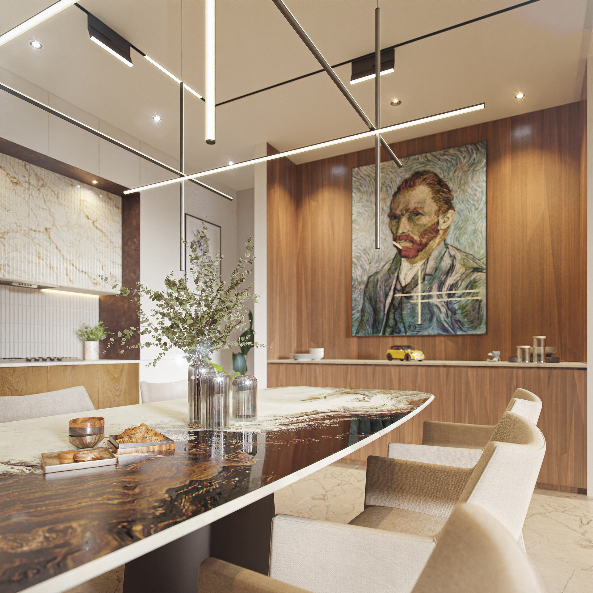 ArtStation - Dining Area