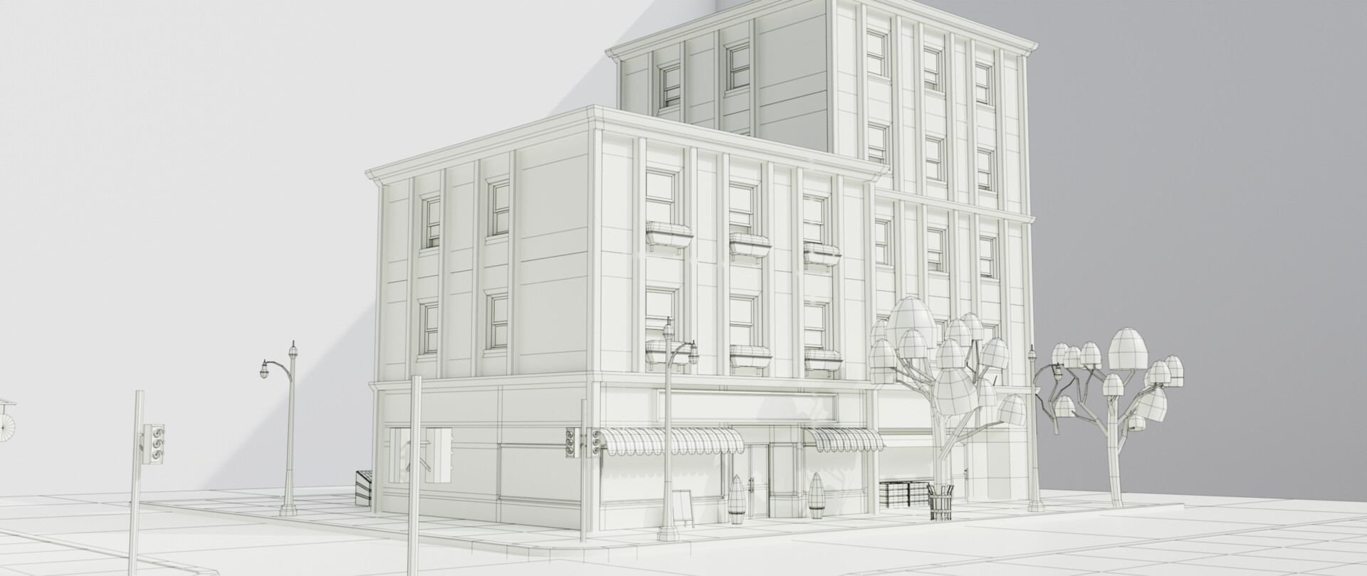 ArtStation - 3D Bakery Modeling