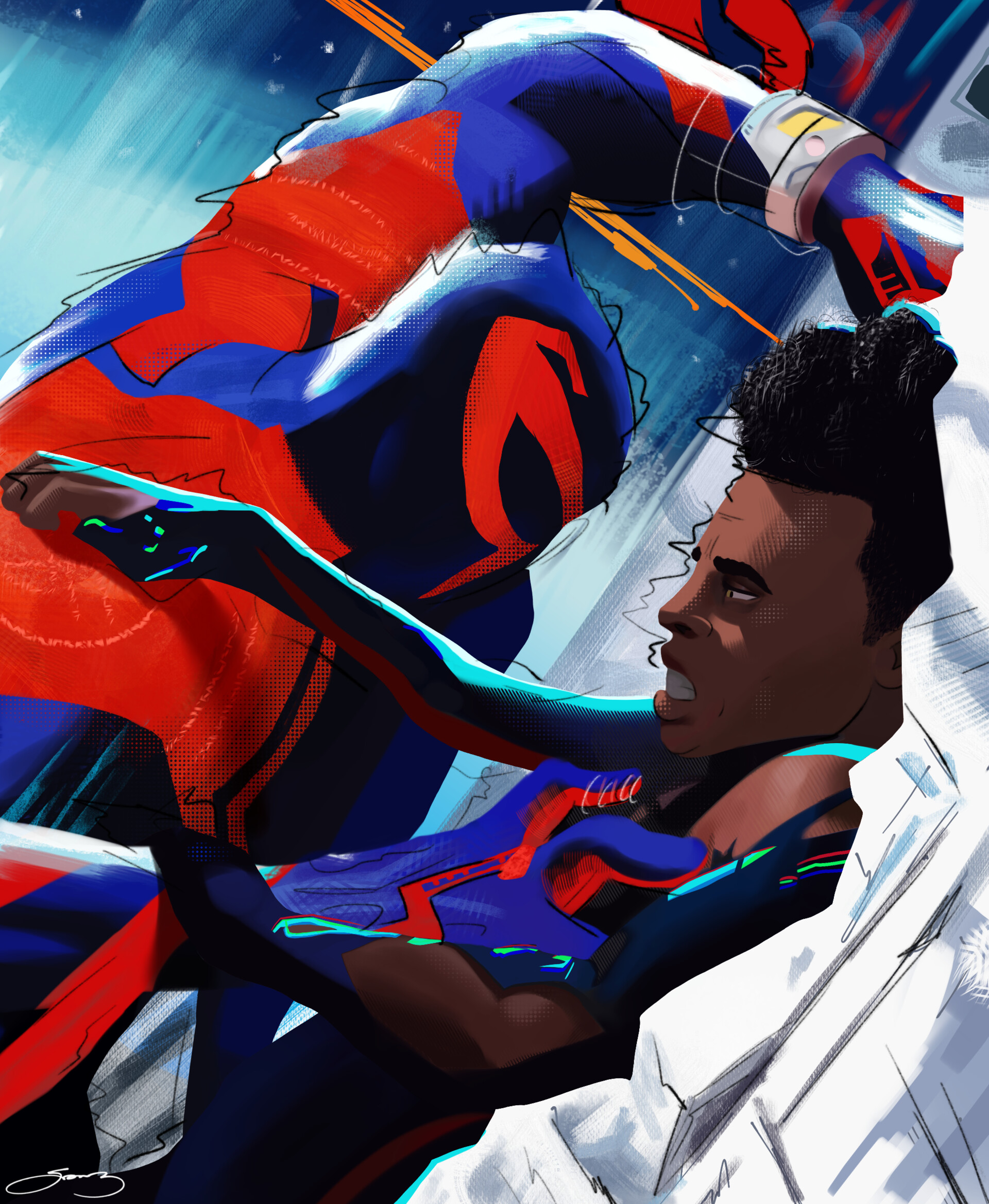 ArtStation - Across the Spider Verse