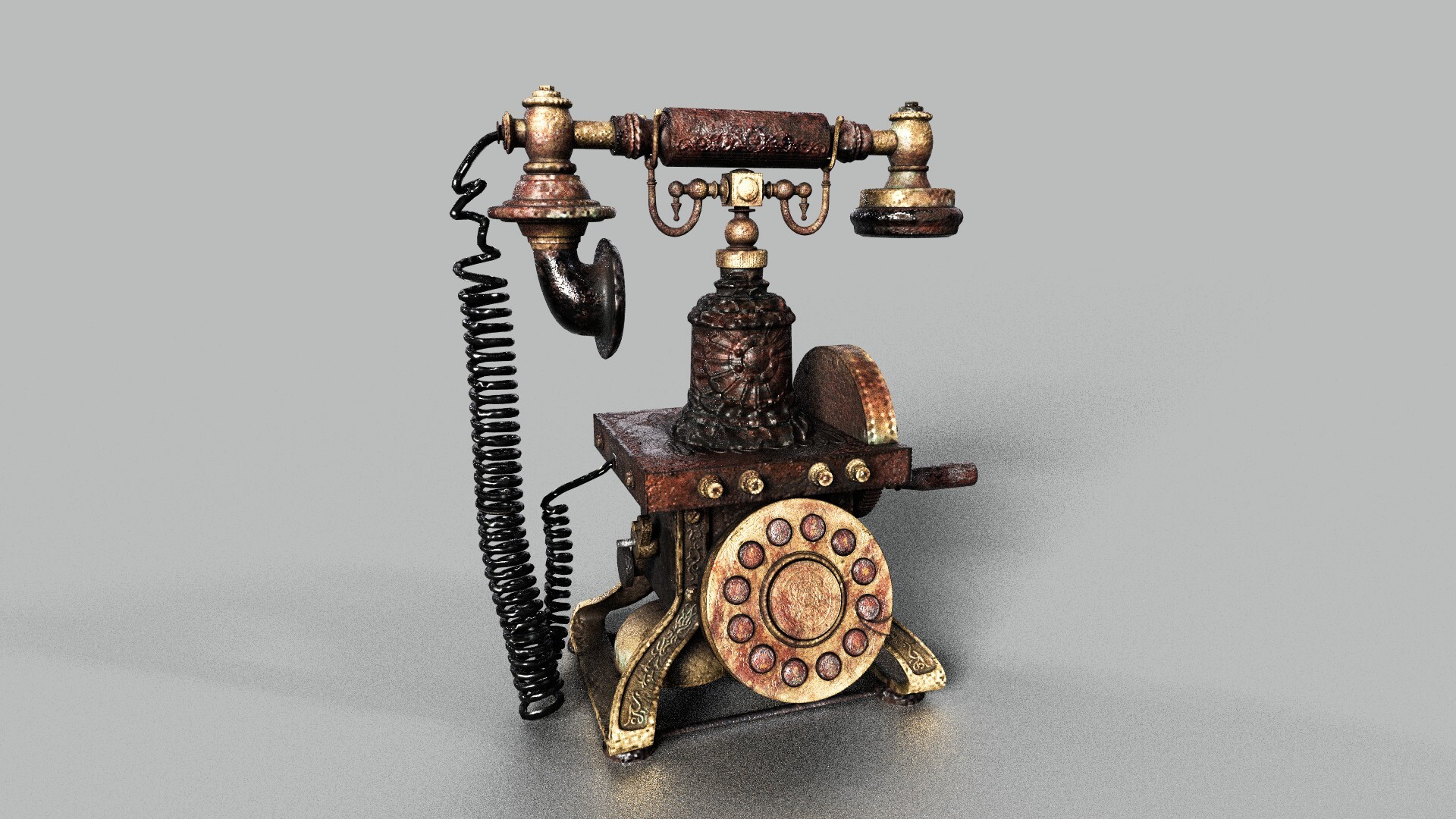 ArtStation - VINTAGE TELEPHONE