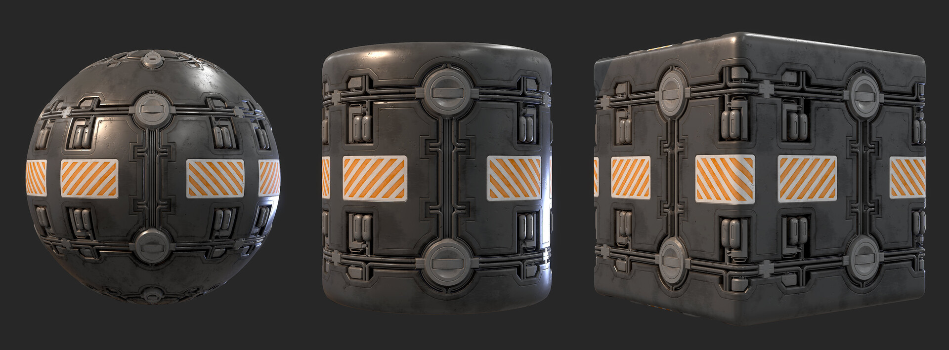 3dExtrude Tutorials - Stylized Sci-Fi Corridor - Substance 3D Designer