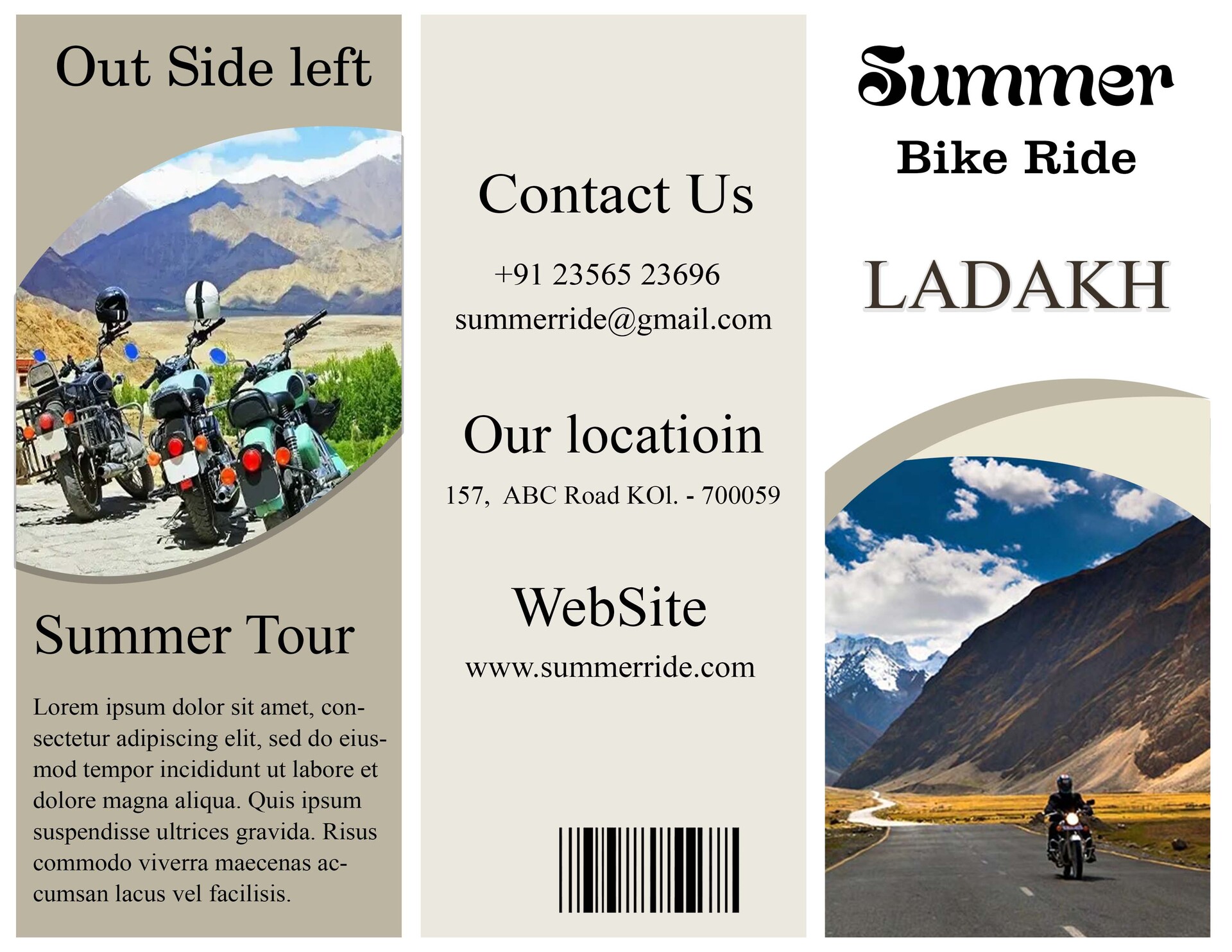 ArtStation - Travel Brochure Design