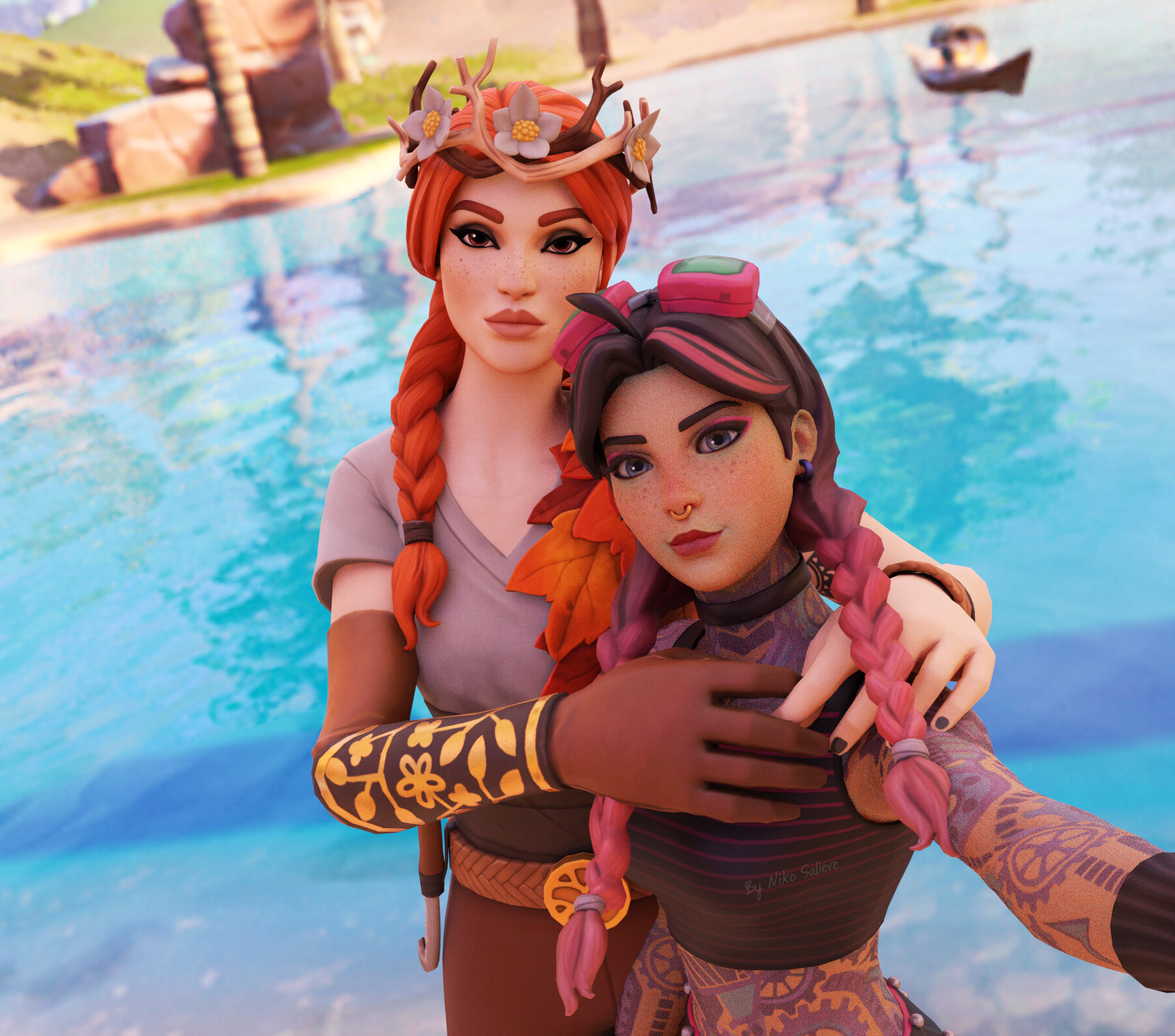 ArtStation - Autumn Queen & Jules