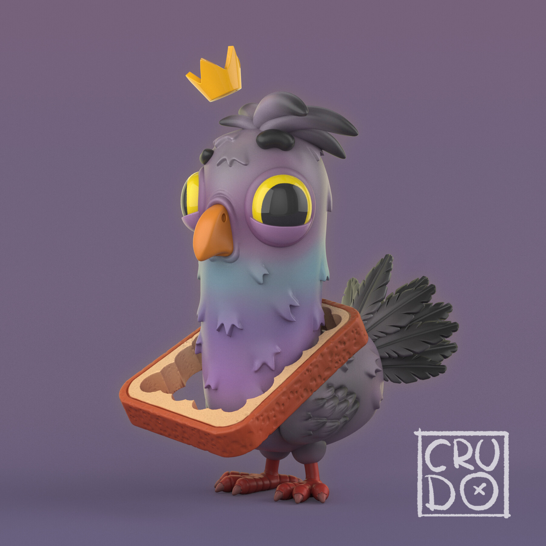 ArtStation - Pidgeon - Nikolay Popov