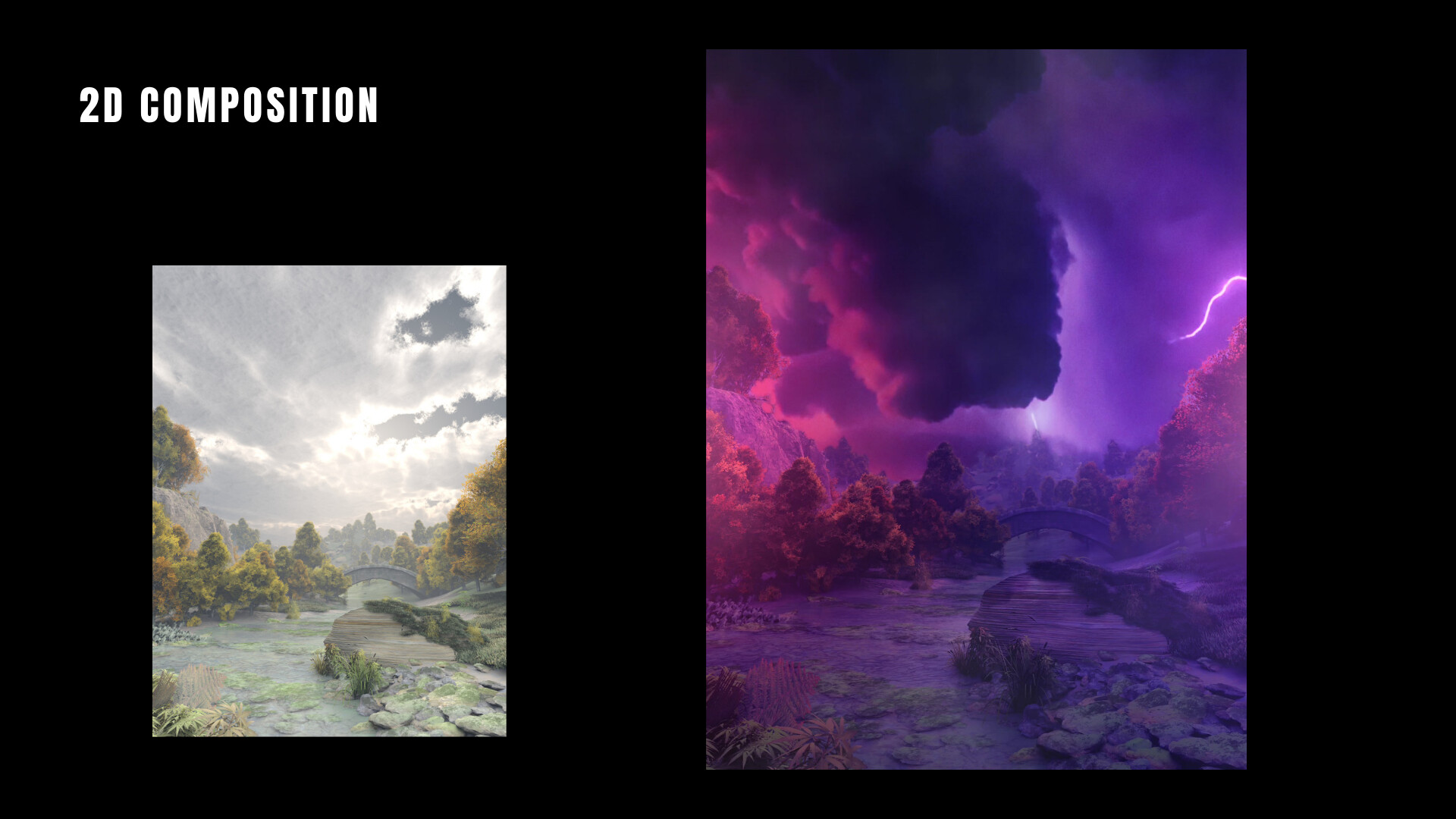 ArtStation - VFX Compositing - 2D Composition