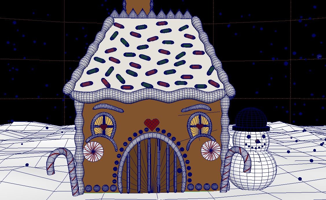 ArtStation - Making of the Gingerbread House
