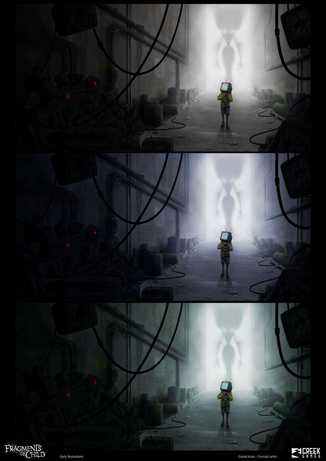 Daniel Arias - FRAGMENTS OF CHILD - Illustrations