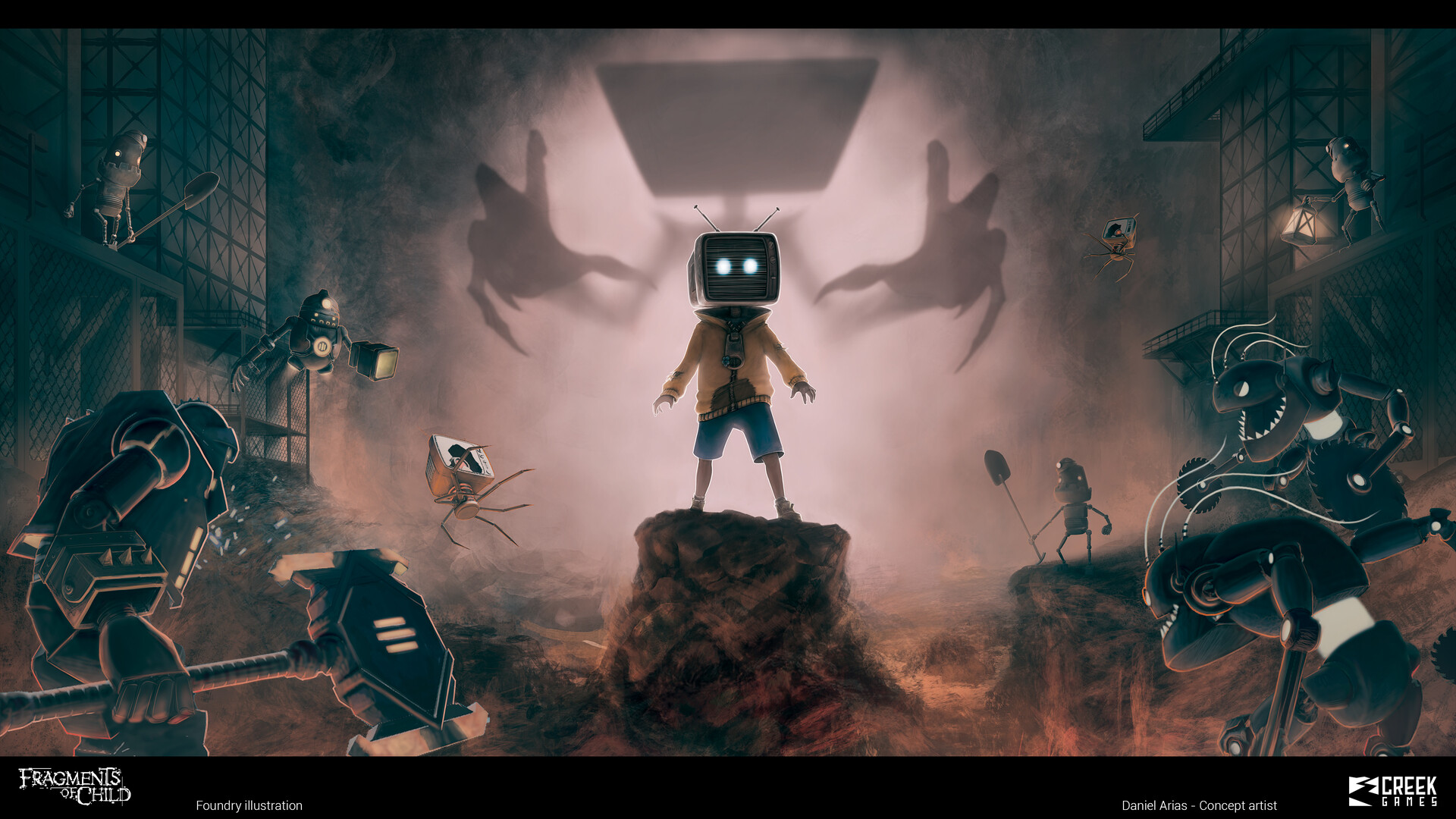 Daniel Arias - FRAGMENTS OF CHILD - Illustrations