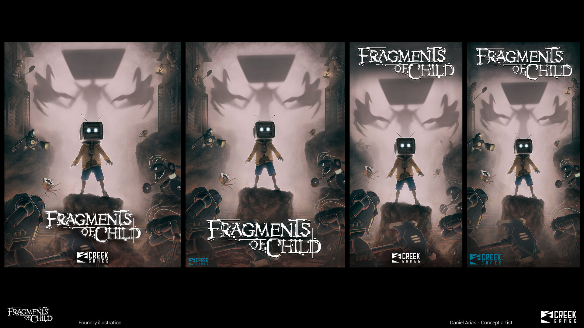 Daniel Arias - FRAGMENTS OF CHILD - Illustrations