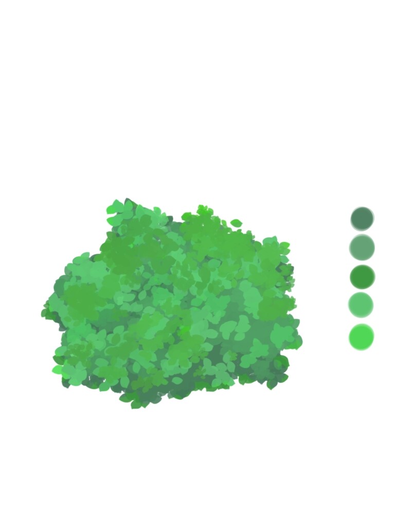 ArtStation - Bush sample