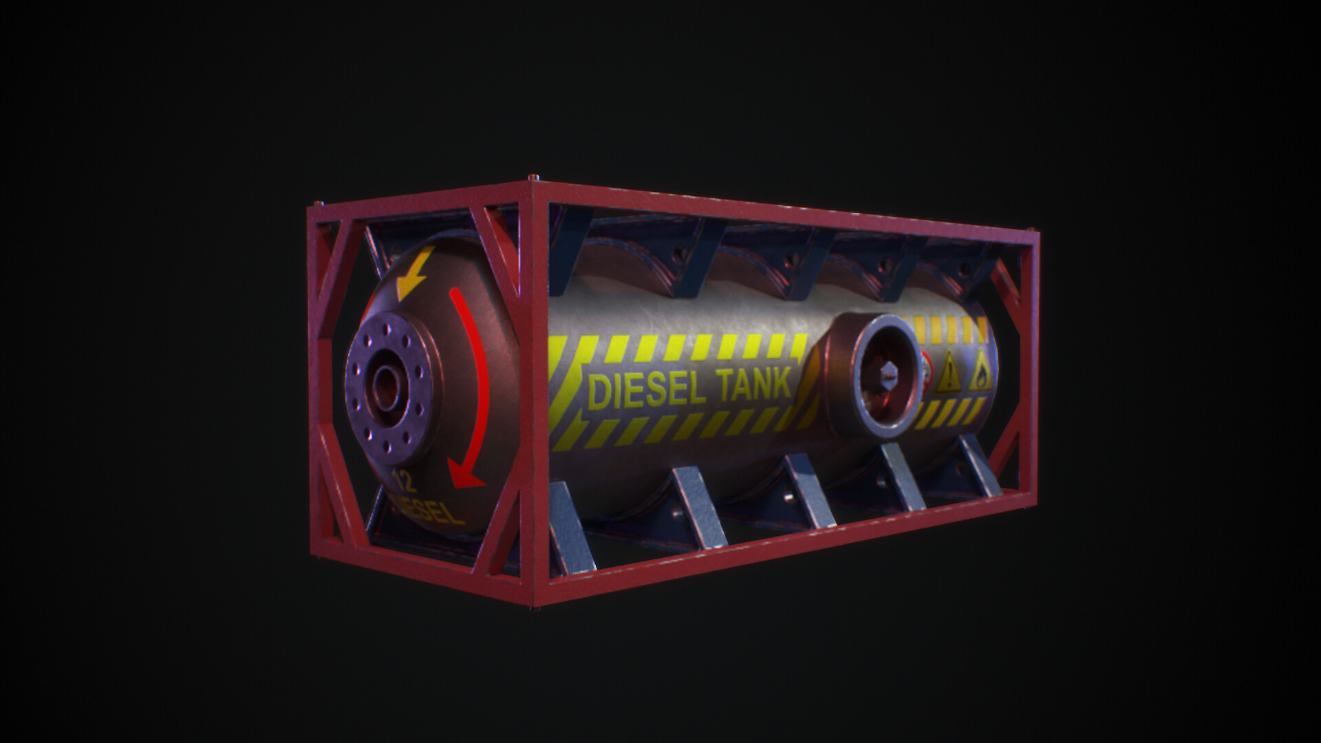 ArtStation - Fuel Tank Container