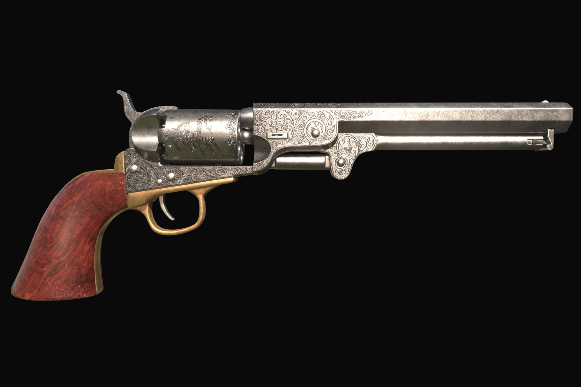 ArtStation - colt navy 1851