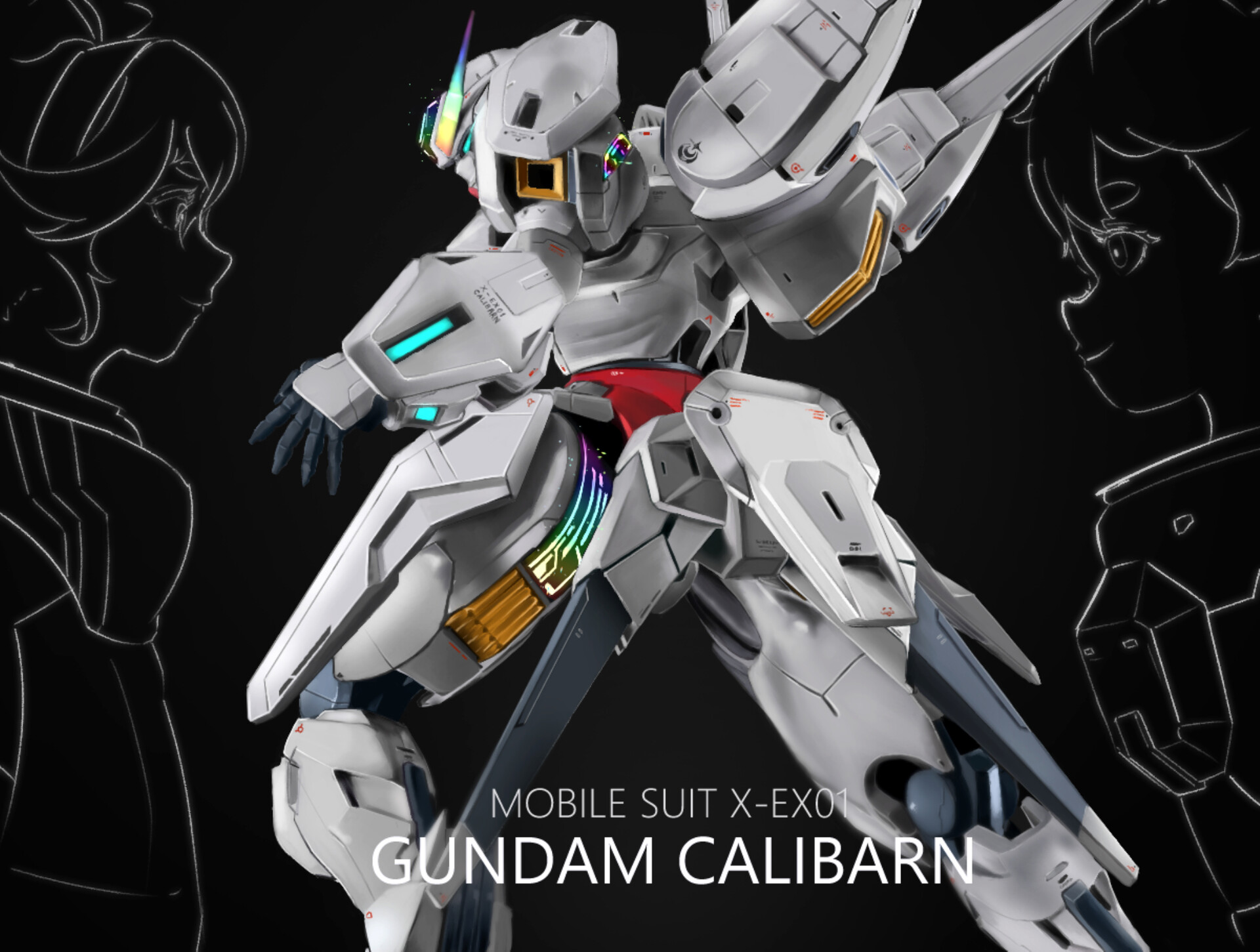 ArtStation - gundam calibarn