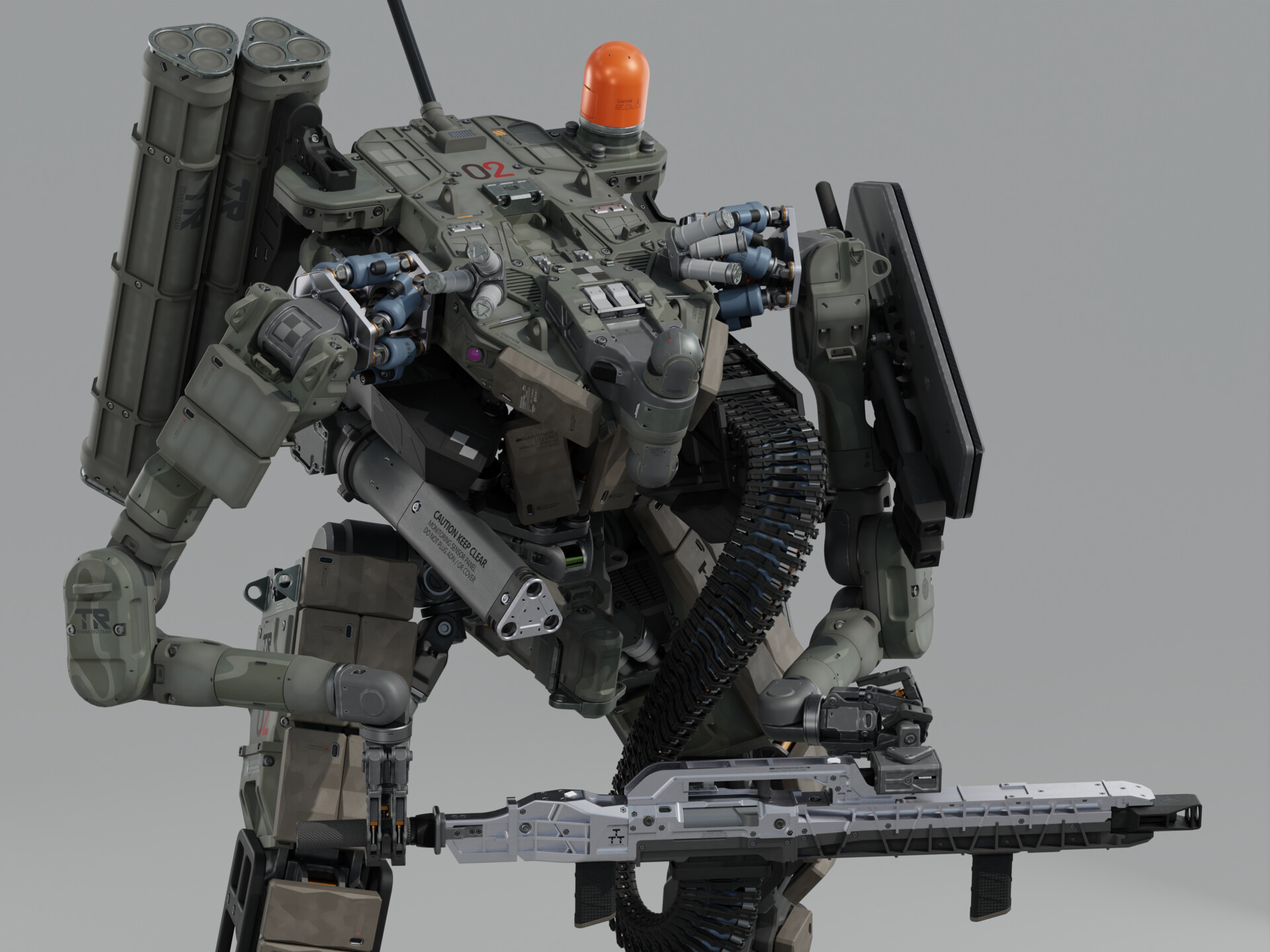 Lancelot(独眼) - Multi-purpose Modular Tactical Robot