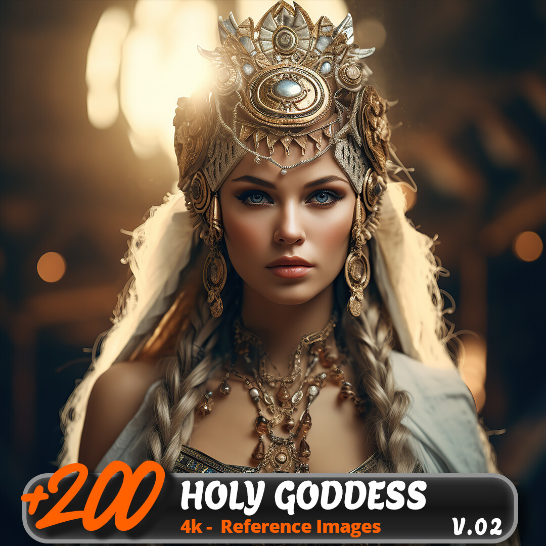 ArtStation - HOLY GODDESS VOL.02/ 4K/ Reference Image