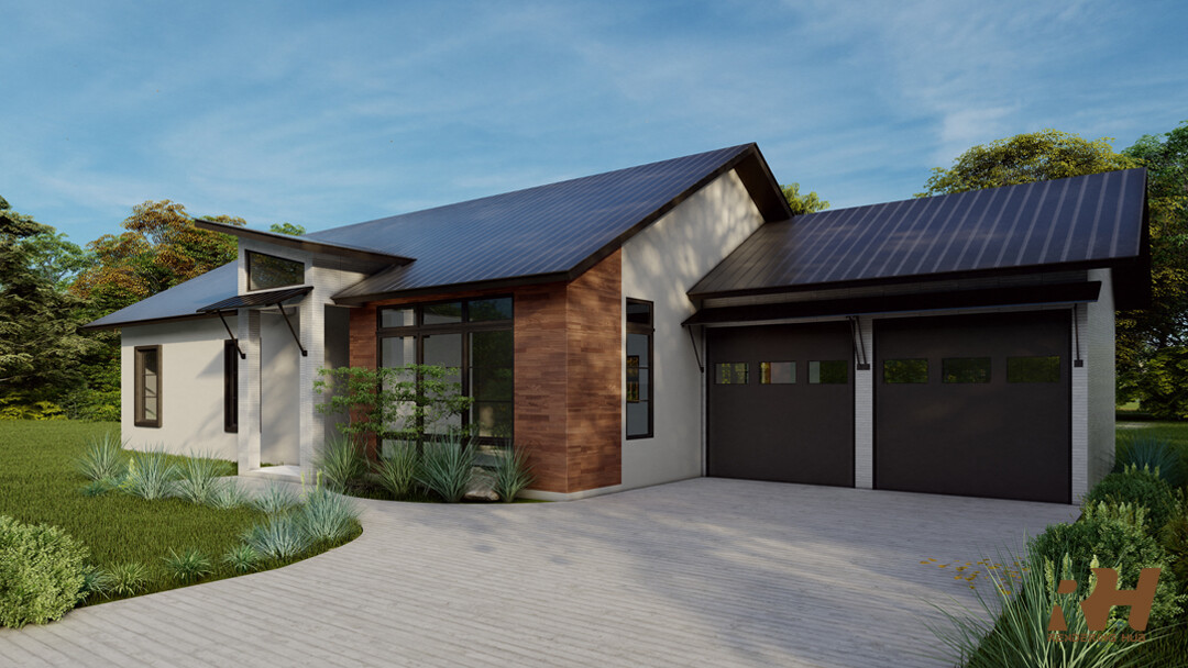 ArtStation - Residential House Design & 3D Rendering