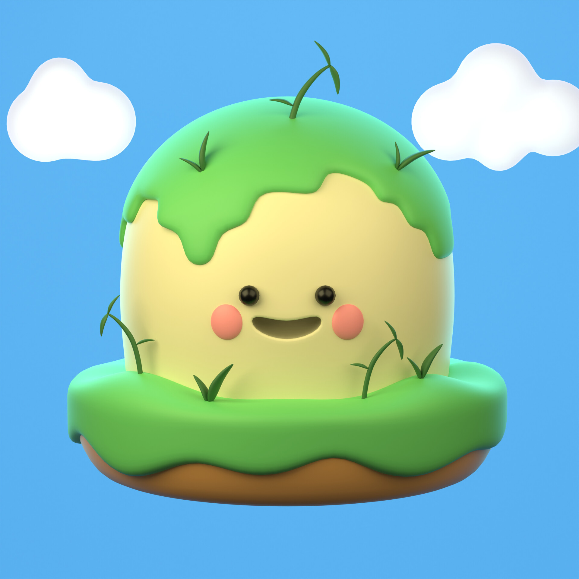 ArtStation - Cute Mountain