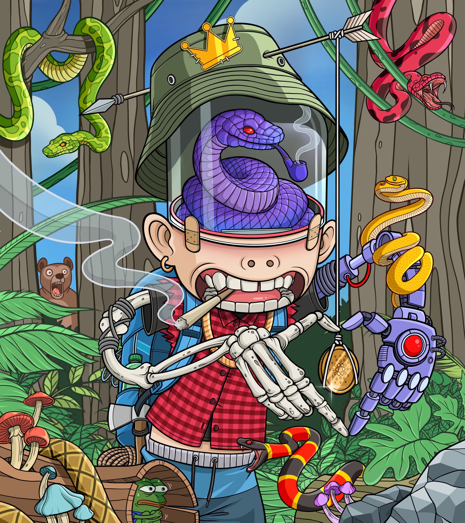 ArtStation - Snek is Everywhere