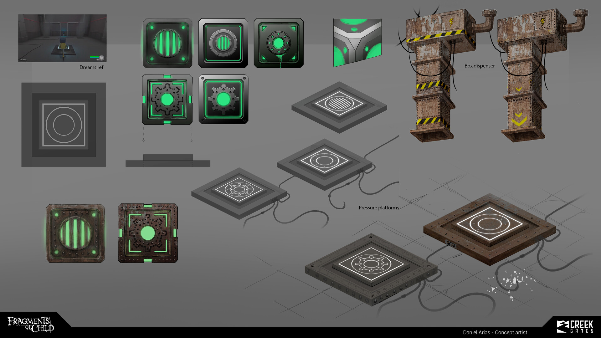 Daniel Arias - FRAGMENTS OF CHILD - Logistics Environment