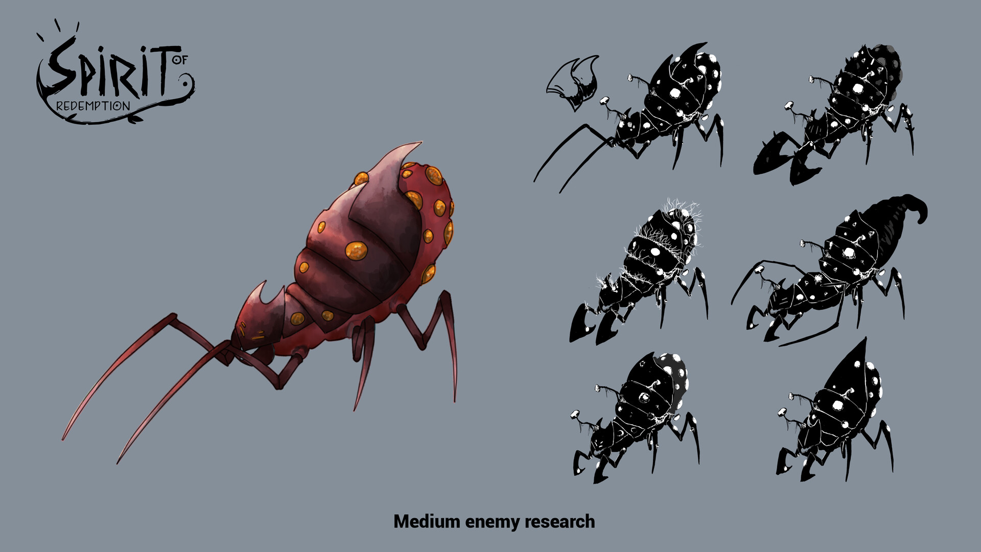 ArtStation - Spirit of Redemption medium enemy