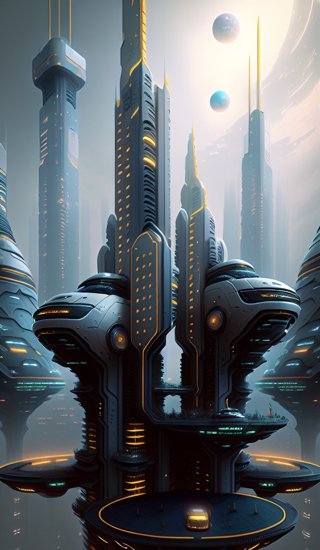 ArtStation - futuristic buildings