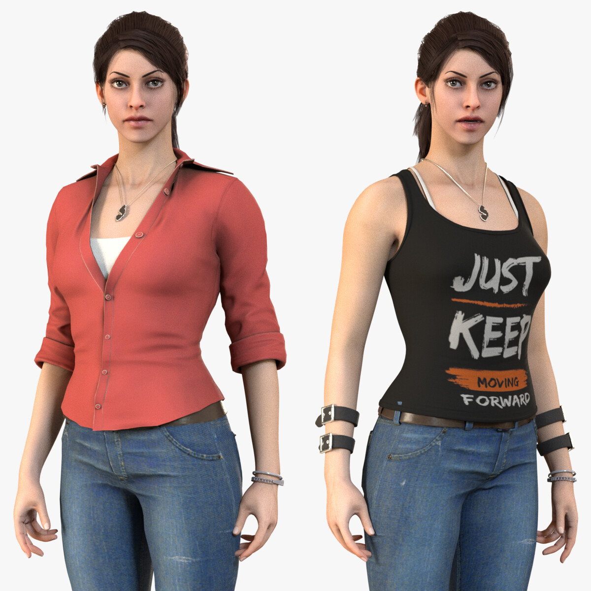 ArtStation - Female Base