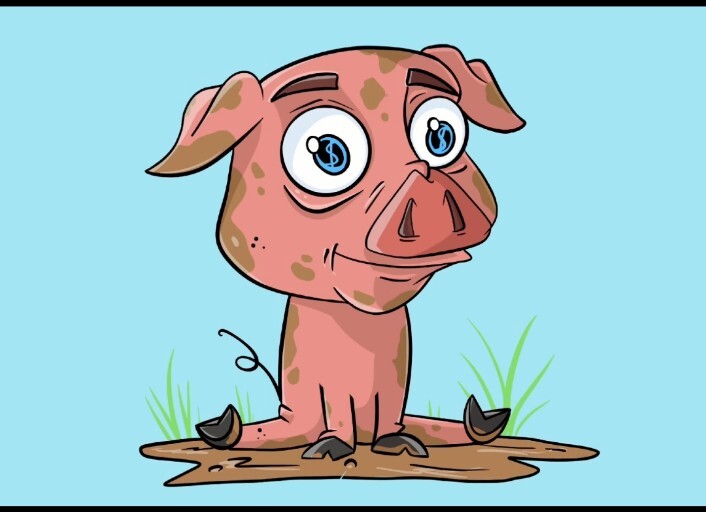 ArtStation - Piggy Character design