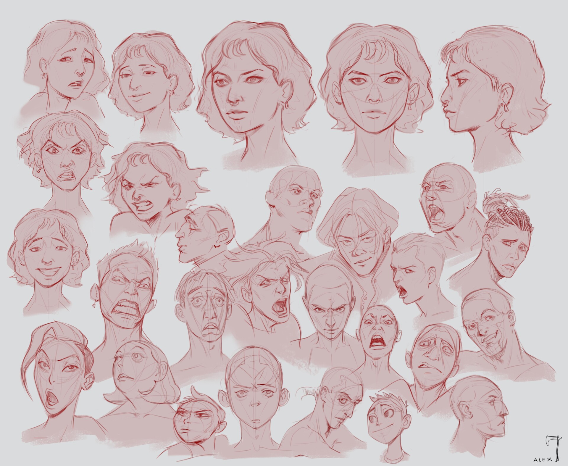 Brainstorm School - CH1 Character Design 1 Student Showcase