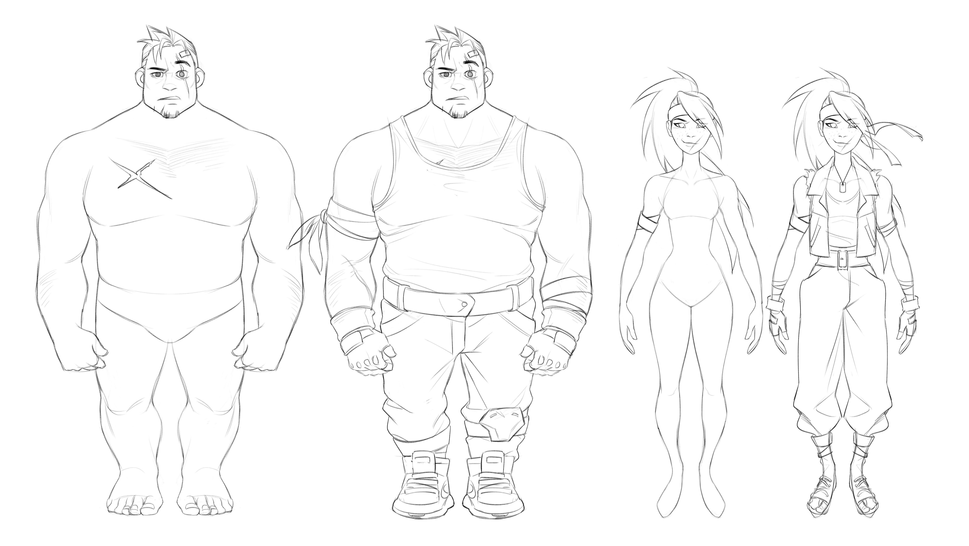 Brainstorm School - CH1 Character Design 1 Student Showcase